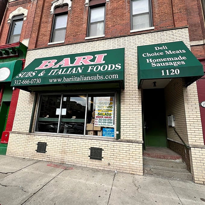 Bari's storefront whispers quality while other delis shout – sometimes the quiet ones surprise you most.