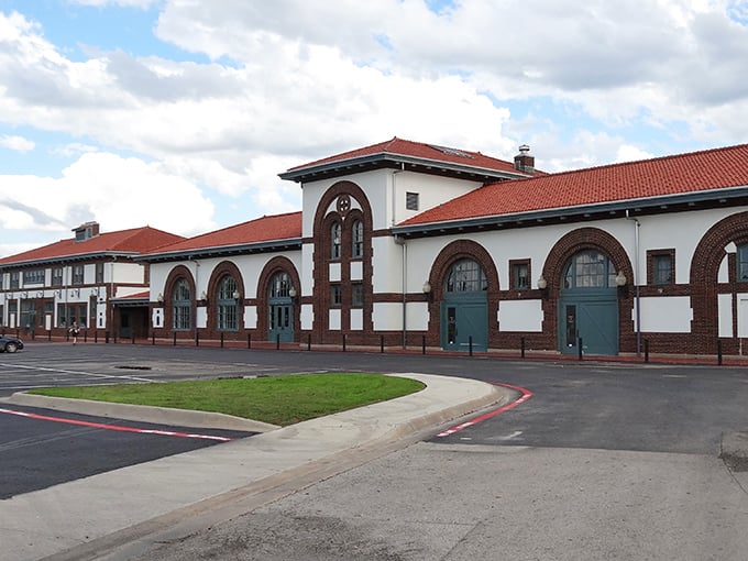 Brownwood's Spanish-inspired train station architecture offers a stunning reminder that beautiful design once mattered even in everyday buildings.