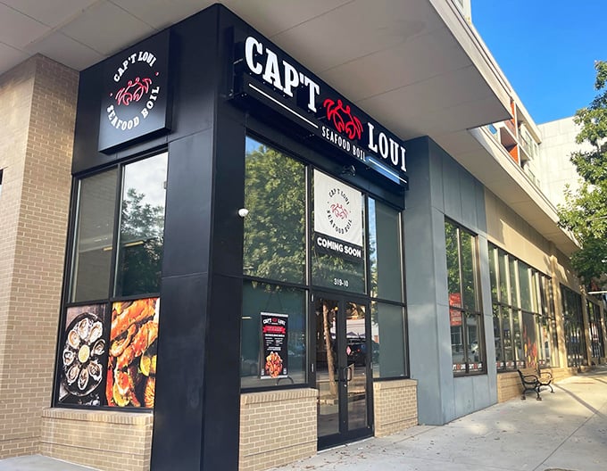 Cap't Loui's sleek storefront brings Louisiana's spicy seafood party straight to the heart of Decatur.