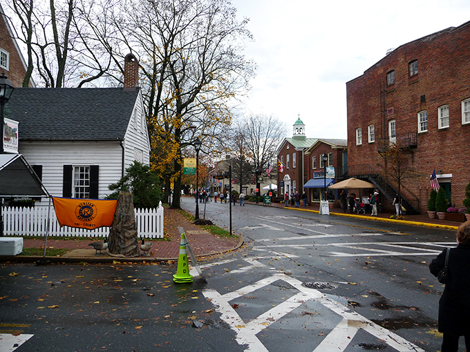 Easton's historic streets blend colonial charm with modern convenience, creating the perfect small-town stroll.