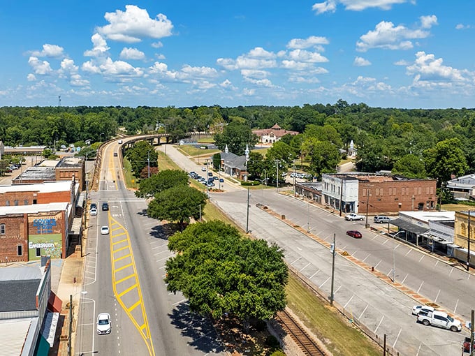 Evergreen's historic downtown feels frozen in time, when corner stores knew everyone's name.