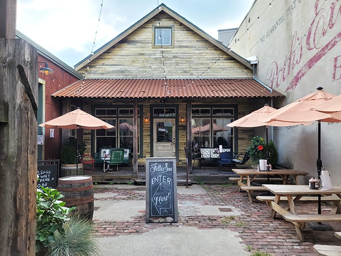 This weathered gem proves that Philadelphia's best barbecue comes with serious rustic street credentials.