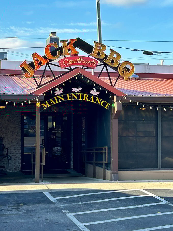 Colorful entrance, colorful flavors—this place knows how to make both your eyes and taste buds happy.