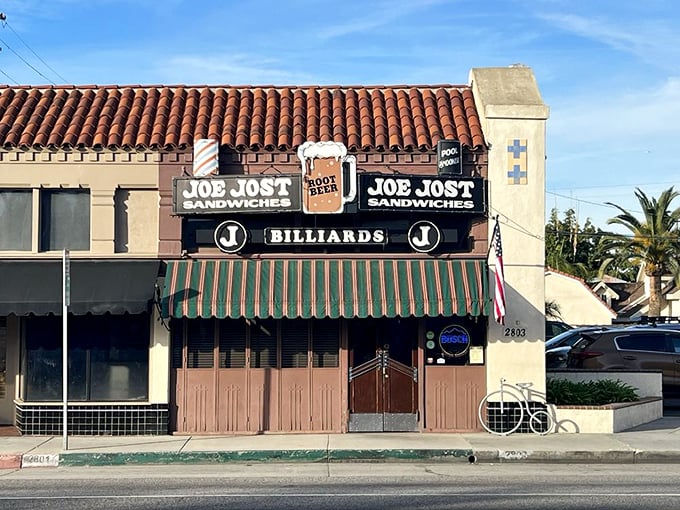 This Spanish-style building houses more than hot dogs – it's a time machine to simpler days.
