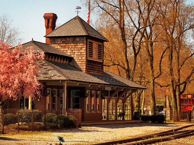 Lititz's historic train station stands ready to transport visitors back to railroad's golden age.