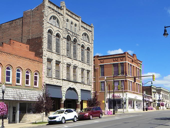 Logansport's vibrant downtown invites exploration without the fear of sticker shock. Those colorful buildings house equally colorful bargains!