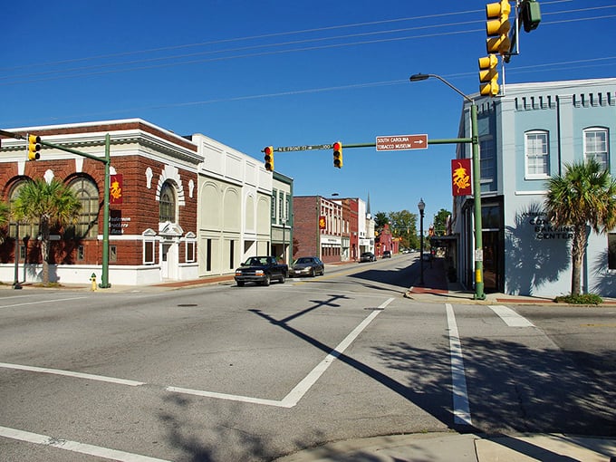 Classic courthouse squares like this remind us why small towns remain the heart of American community spirit.