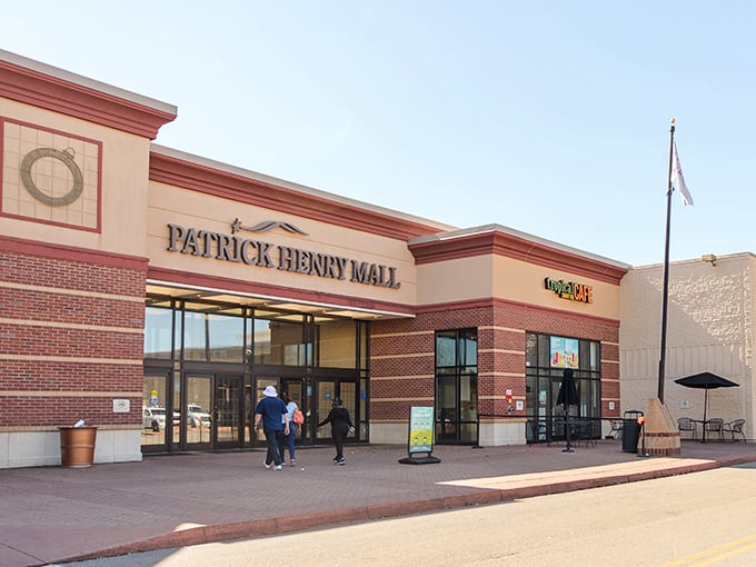 Patrick Henry Mall's patriotic namesake would approve of the revolutionary savings found behind these welcoming doors.