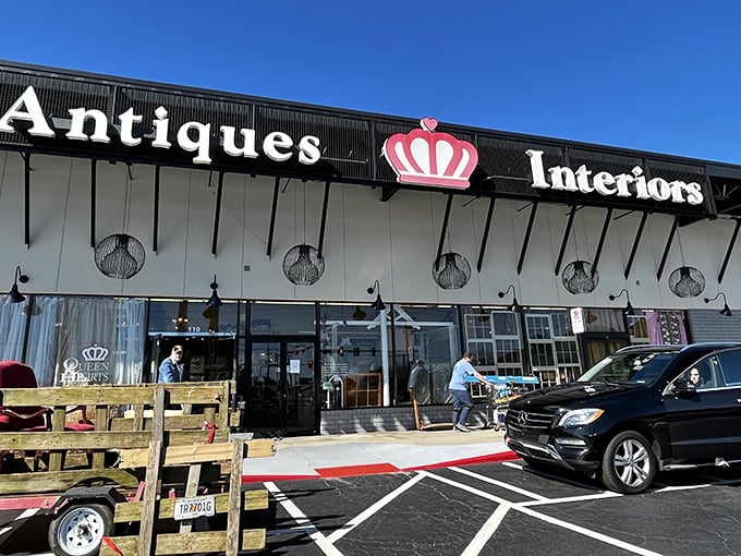 Multiple storefronts mean multiple opportunities to discover that perfect piece you never knew you needed.