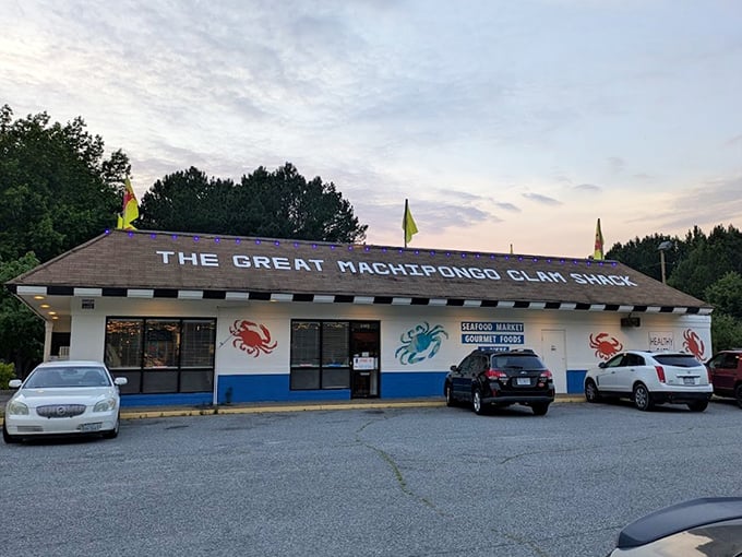 The Great Machipongo Clam Shack looks exactly as it should—unpretentious, slightly weathered, and ready to serve seafood that'll haunt your dreams.