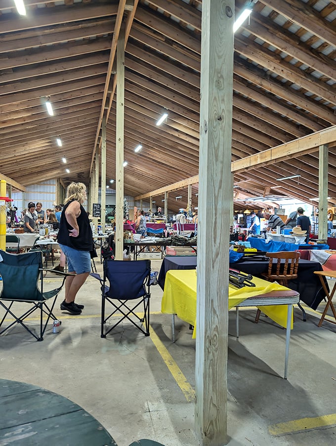 Rural charm meets bargain hunting. Those dirt pathways might just lead to the find of the decade.