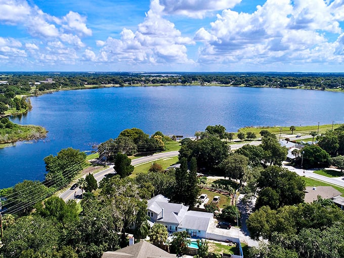 Winter Haven's lakefront park welcomes families with green spaces and water views that make every day feel like vacation time.
