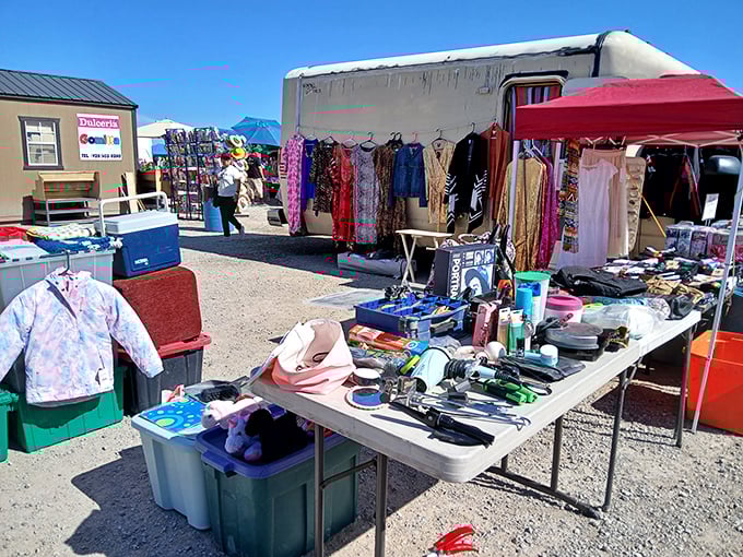 Tables overflow with possibilities here, proving that the best shopping experiences happen when community and commerce come together perfectly.