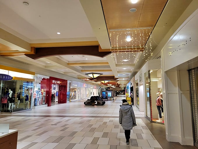Light streams through Brookfield's airy interior, making even the most reluctant shopper feel welcome and relaxed.