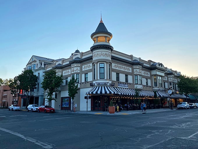 Chico's tree-canopied streets create natural air conditioning - Mother Nature's answer to climate control, California style.