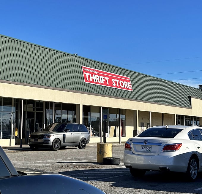 This Charleston gem could double as a movie set for "Thrift Store Confidential" - mysterious, massive, and magnificent.