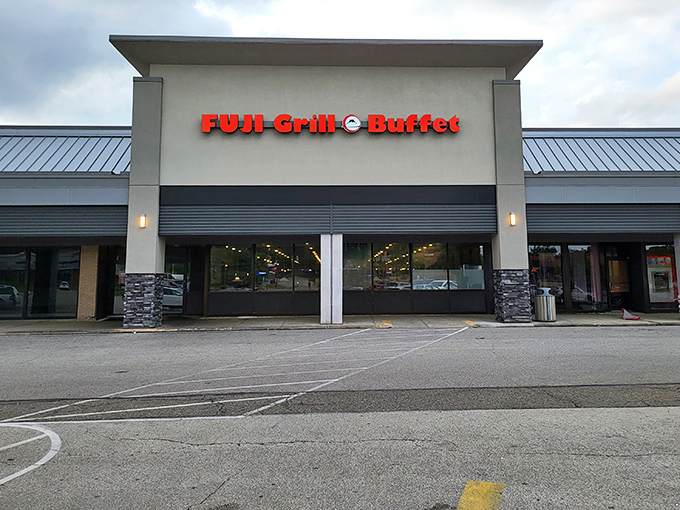 Don't let Fuji Grill's simple exterior fool you—behind those doors lies a wonderland of sushi, hibachi, and flavors that will transport you across Asia.