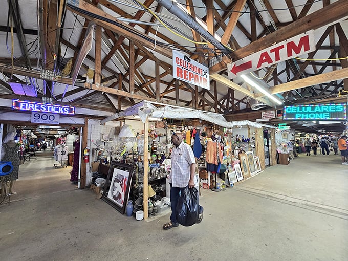 Inside these rustic walls, yesterday's forgotten treasures become today's perfect finds for discerning shoppers.
