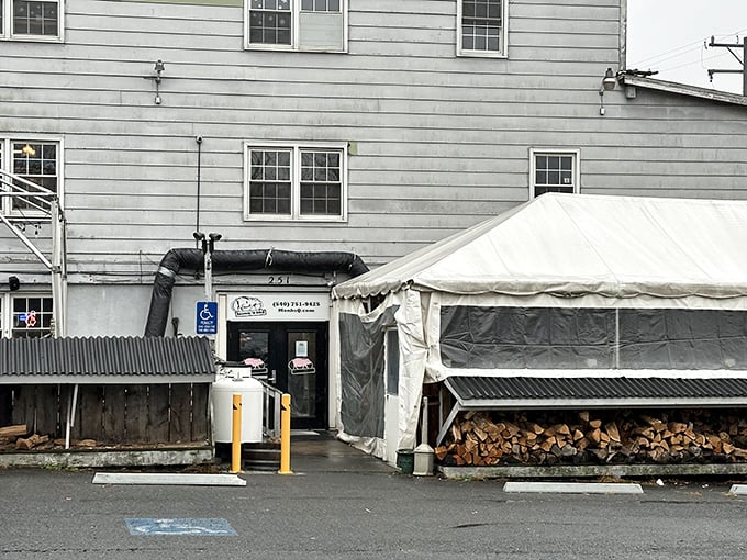 Sometimes the best barbecue hides behind the most unassuming facades, waiting to surprise your taste buds.