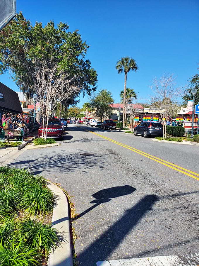 Downtown Mount Dora buzzes with the energy of a small town dressed for company.
