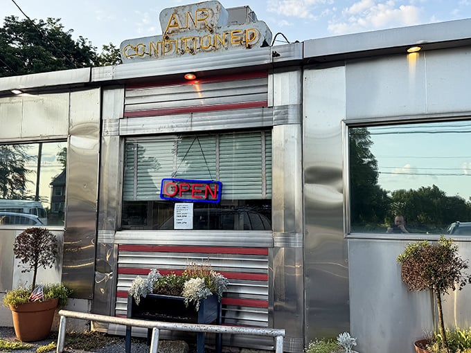 The retro charm of Route 30 Diner promises the kind of meal that requires loosening your belt afterward—and you'll do it gladly.