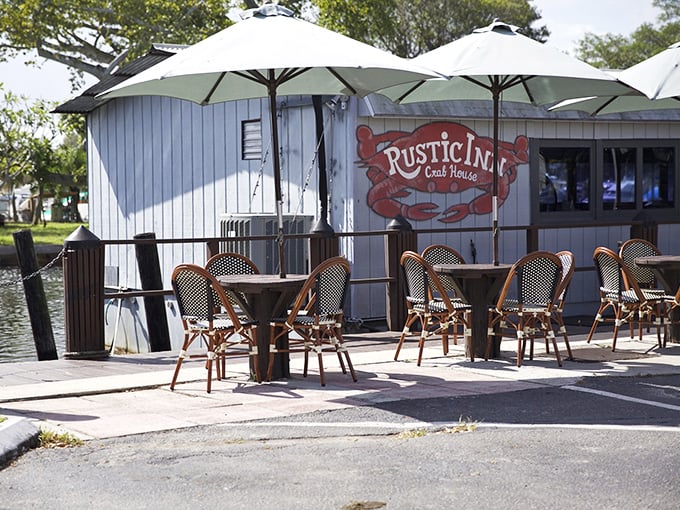 The simple sign promises "Crab House" – what it doesn't mention is the life-changing garlic crab experience awaiting inside.