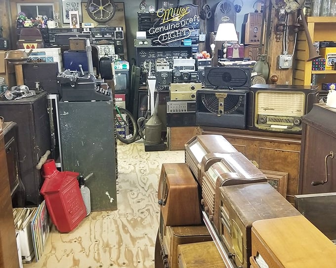 This isn't just a store—it's a time machine with price tags. Every shelf at Rusty's tells stories of American innovation and design.