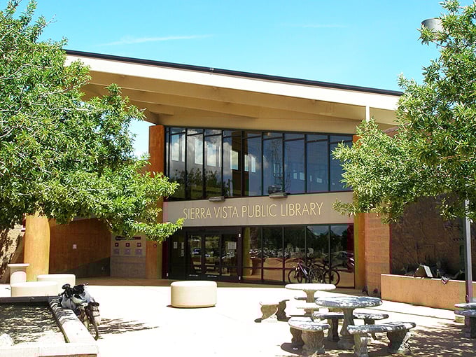 Modern Sierra Vista library proves that knowledge and community gathering spaces can be both beautiful and budget-conscious. 