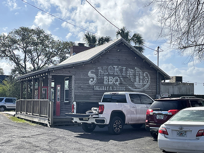 This weathered BBQ shack embodies everything you hope to find when searching for genuine pit-smoked perfection.