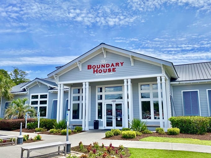 Manicured landscaping and clean lines create the perfect setting for memorable meals with family and friends.