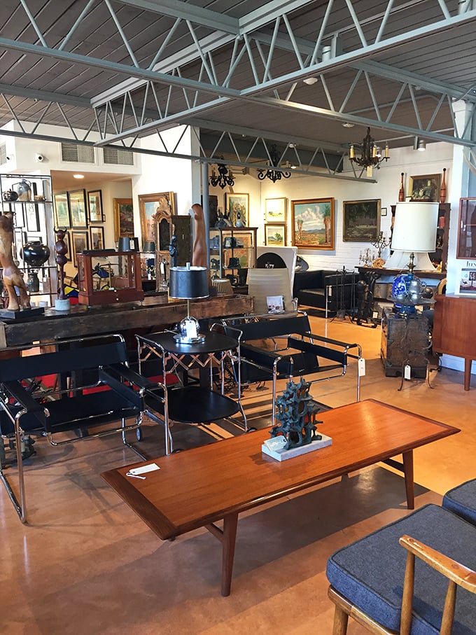 Mid-century museum quality! The Grey House arranges furniture so beautifully you'll want to move in rather than just shop.