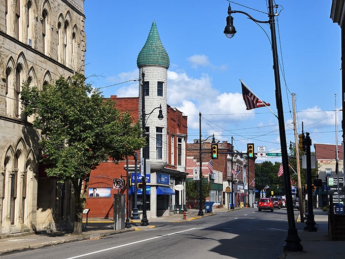 Titusville's main drag offers entertainment that doesn't require passwords, updates, or monthly fees.
