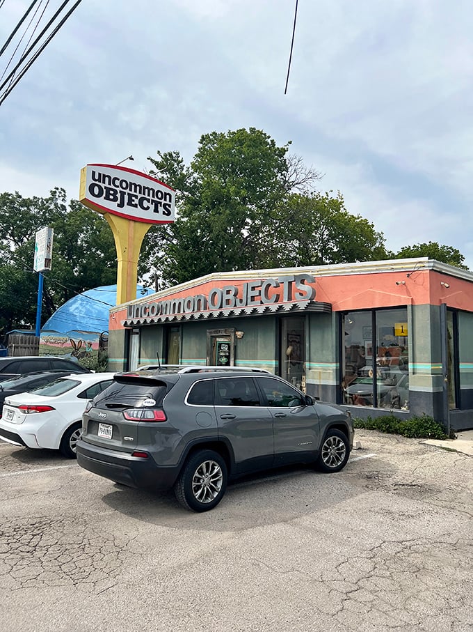 That parking lot's always full for good reason - Uncommon Objects delivers uncommon thrills daily.