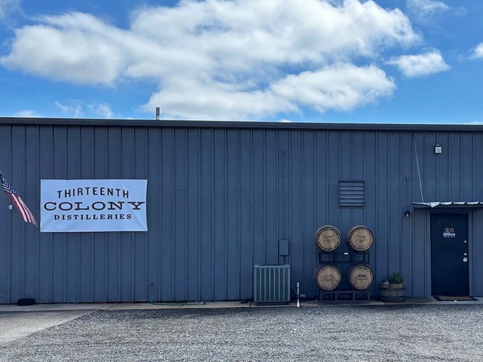 13th Colony Distilleries brings craft spirits to Southwest Georgia. Those barrels aren't just for show – they're working their magic inside!