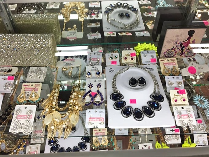 Jewelry that tells a thousand stories. Each necklace and earring set once adorned someone's special occasion—now waiting for your next memorable moment.