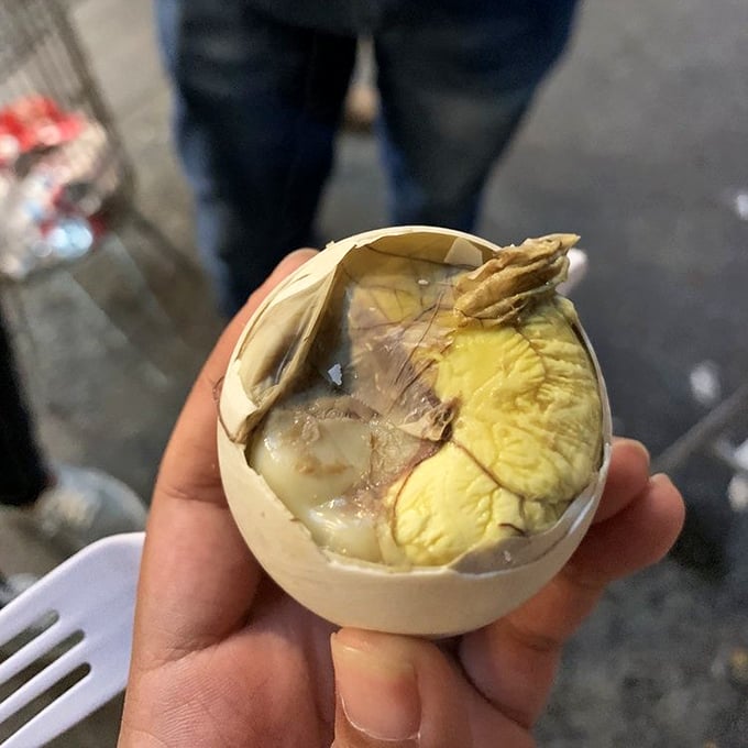 Balut – nature's original surprise egg. Half developed duck embryo that's either your culinary Everest or your new favorite protein snack.