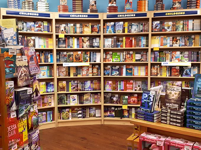 The children's book section: where future readers are born and parents' wallets go to die, happily.