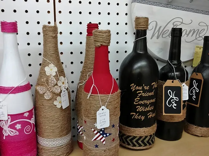 Bottle art that transforms yesterday's wine vessels into today's Pinterest-worthy decor—crafting that doesn't require your participation.