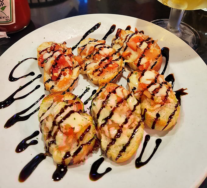 Bruschetta that makes you wonder why anyone bothers with plain toast – this is bread's higher calling.