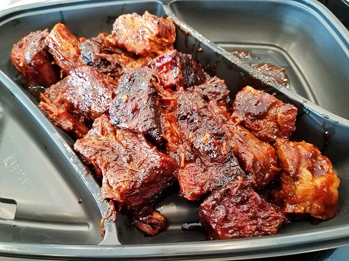 Burnt ends—the barbecue equivalent of striking gold. These caramelized nuggets of brisket are what meat dreams are made of.