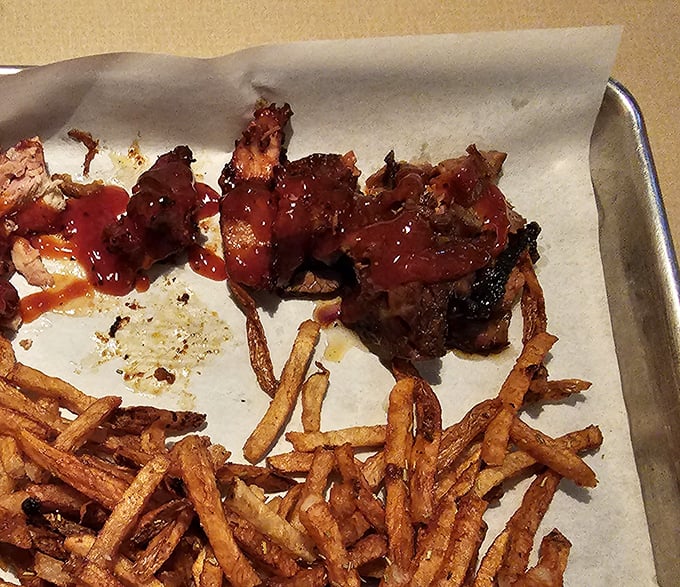 Burnt ends glistening with sauce and smoky promise. These flavor bombs are what BBQ dreams are made of—meat candy for grown-ups.