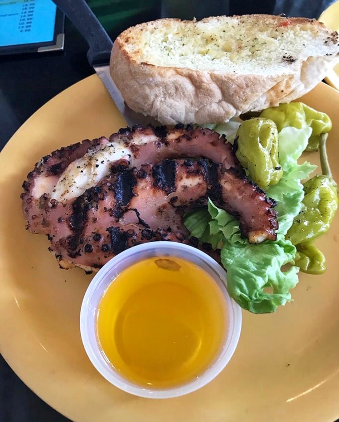 Char-grilled fish with a side of melted butter – nature's perfect partnership. Like Astaire and Rogers, but for your taste buds.