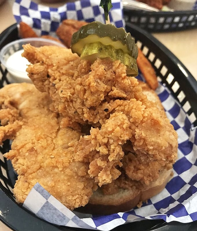 Crispy on the outside, tender within—these chicken pieces have achieved the textural harmony that Buddhist monks meditate for decades to find.