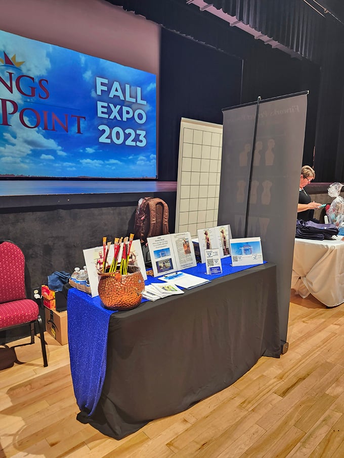The Fall Expo showcases community clubs and activities – proof that retirement calendars can be fuller than your working ones ever were.