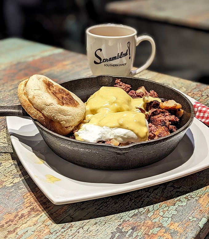 Corned beef hash done right—crispy edges, tender middle, and enough flavor to wake up your taste buds.