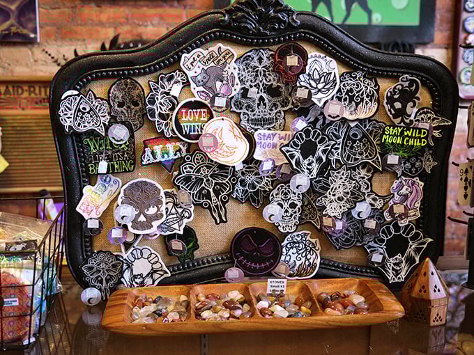 A gallery of patches that tells the world exactly who you are—or at least who you'd like them to think you are on Tuesdays.