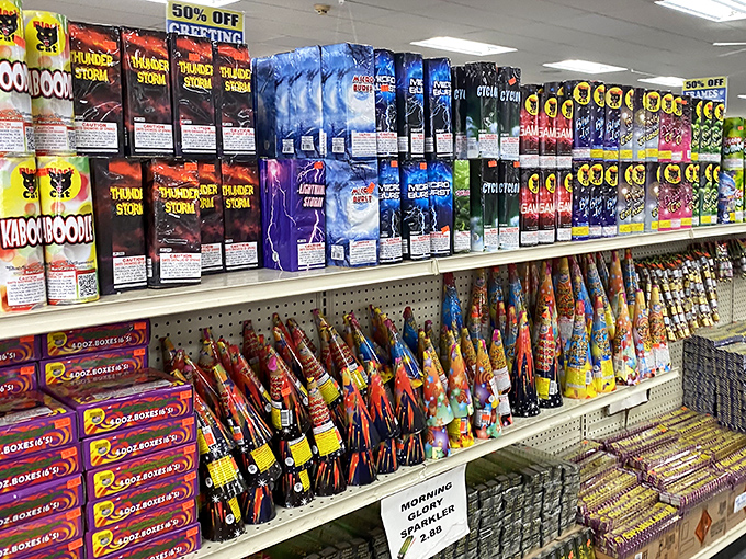 Fireworks that light up both the sky and your face when you see the prices. The Fourth of July comes early at Odd-Lot.