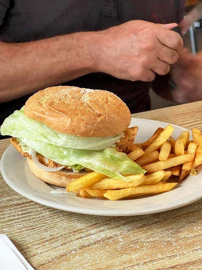 A fish sandwich that could convert even the most devoted landlubber to the seafood side.