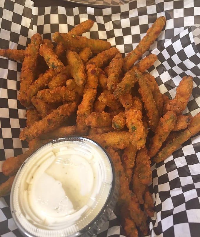 These fried green beans make vegetables actually exciting – miracles do happen.