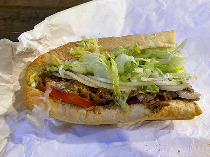 The hoagie—Philadelphia's other sandwich masterpiece—gets equal respect at Barry's, where fresh ingredients create a handheld work of art.